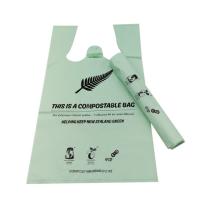 Quality Durable Compostable Carry Bags Cornstarch Based Eco Friendly For Groceries for sale