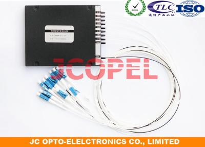 中国 8 チャネル DWDM の繊維光学の多重交換装置 De の多重入出力選択機構の高い波長の安定性 販売のため