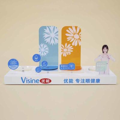 China Acrylic Supermarket Countertop Retail Display Racks For Electronic Personal Care Store for sale