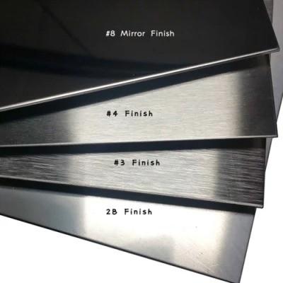 Cina HL di 8K dello specchio dello strato 1200*1000*3mm SS430 304 di acciaio inossidabile piatto 316 904L in vendita