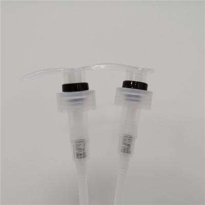 中国 33/410のリンスの液体石鹸ディスペンサー ポンプ、プラスチック ローション ポンプ滑らかな閉鎖 販売のため