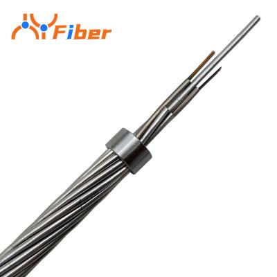 Cina Sezione trasversale 48Core 12Core del cavo elettrico del cavo a fibre ottiche 50150 di singolo modo OPGW in vendita