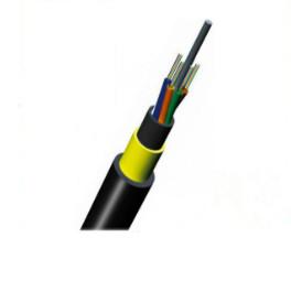 Cina 8 il centro a fibra ottica del cavo di Ethernet del centro ADSS 8 tutta la doppia guaina dielettrica 100m ottico aereo in vendita