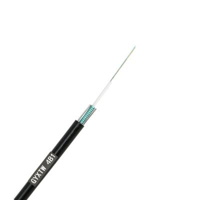 Cina antenna autosufficiente di singolo modo del centro del cavo a fibre ottiche 4 di 12core GYXTW in vendita
