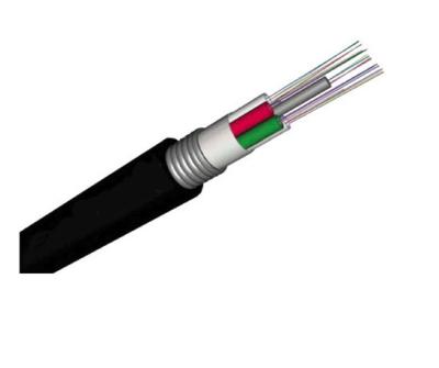 Cina Membro di forza centrale corazzato d'acciaio del cavo a fibre ottiche di GYTA del rivestimento non metallico del PE in vendita