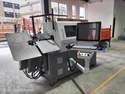 Κίνα Επιστροφική μηχανή κάμψης σύρματος CNC, 8 άξονες 2D / 3D Wire Bender 2-10mm προς πώληση
