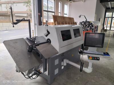Κίνα Επιστροφική μηχανή κάμψης σύρματος CNC, 8 άξονες 2D / 3D Wire Bender 2-10mm προς πώληση