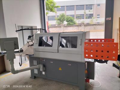 Κίνα Επιστροφική μηχανή κάμψης σύρματος CNC, 8 άξονες 2D / 3D Wire Bender 2-10mm προς πώληση