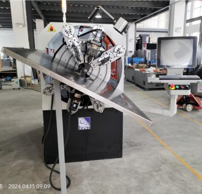 China 0.3 - 2.5mm Wire Forming Multifunction CNC Spring Making Machine With Servo Motor for sale