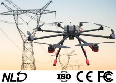 Cina ISO9001 2-4km T10 ha snervato il fuco con il gancio dell'operazione manuale per la linea di trasmissione missione della costruzione del cavo in vendita