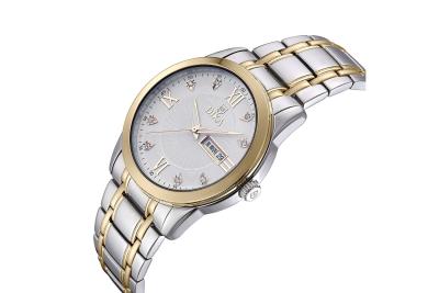 Китай solid stainless steel band analog quartz watch men's wrist watch with diamant продается