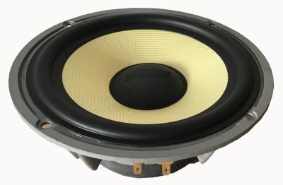 Cina Metà di altoparlanti di PA della gamma di bordi di gomma, audio cono del Kevlar di media scadenza dell'automobile in vendita