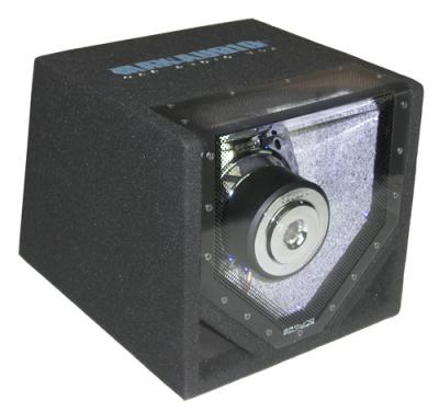 Cina Sistemi passa-banda 31 x 29 x 38 cm di Boombox dell'altoparlante nero dell'automobile singolo in vendita
