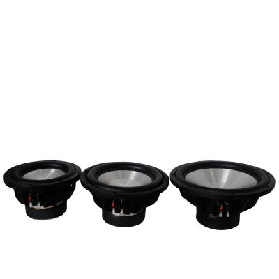 Cina I Subwoofers dell'automobile di alto potere si raddoppiano Subwoofer a 10 pollici dell'automobile da 2 OHM, la struttura di alluminio dimond tagliata, cono di alluminio in vendita