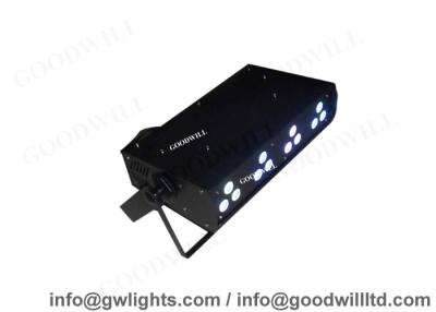 China Het kleurrijke de Bar LEIDENE van QuadLED RGBW 12 LEDS Wasmachinelicht voor tonen en het Huwelijksstadium Te koop