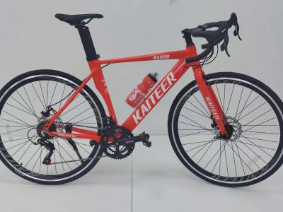 China 2024 Carbon Road Bike 700c 21speed Carbon Fiber Road Racing Bike Disc Brake Voor mannen Te koop