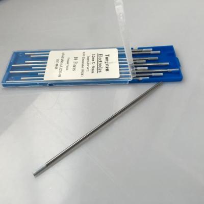 China Schweißelektroden 1.0*150mm blaue Wolframwt20 zu verkaufen