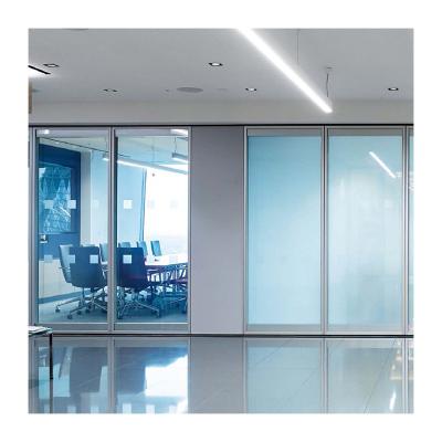 Single Glazed Hall Foldable Glass Partition Wall For Panoramic System