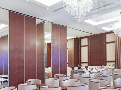 China Painel de Magnésio MDF de 15mm Espessura 105mm Até 6M de Altura Parede Divisória Acústica Divisória Móvel à venda