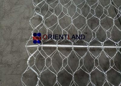 Galfan Wire Coating Garden Galvanized Gabion Mesh River Diversion Structures 6×2