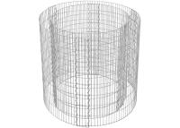 Quality High Garden Decor Round Gabion Baskets Planter 2.5 X 10 Cm 90cm Diameter X 80cm for sale