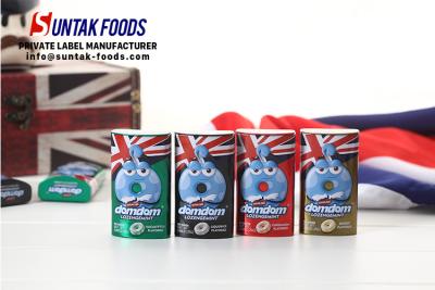 China 25g Tin Package Private Lable Sugar Free Mint Candy For Cool Breath for sale
