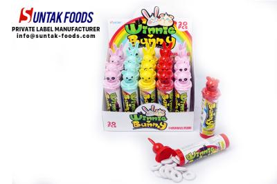 Cina Dimensione senza zucchero del cartone di forma rotonda 35X25X23mm di Candy della novità di Natale in vendita