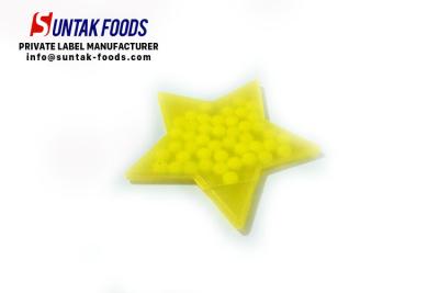 Cina Caramelle alla menta libere Candy duro ipocalorico di presa facile dello zucchero giallo delizioso in vendita