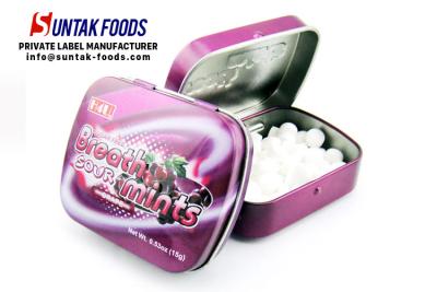 Cina Uva portatile Candy condito frutta per i bambini con il pacchetto della scatola quadrata in vendita