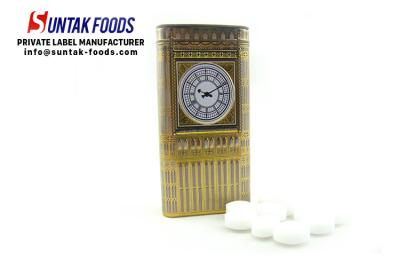 China Carbs In Sugar Free Peppermint Candy , Sugar Free Mint Candy Big Ben Style for sale