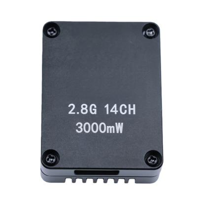 China 2.8GHz Wireless Video Transmitter 3W 13 Channels FPV VTX For Drone Transmission for sale