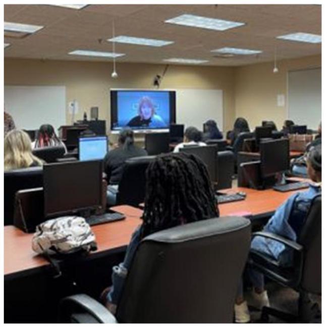 Touch screen classroom whiteboard