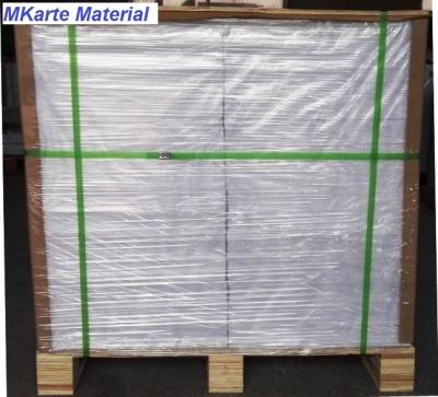 Κίνα Αξιόπιστο φύλλο πυρήνων PVC υψηλών σημείων για τις ανέπαφες κάρτες Prelam ολοκληρωμένου κυκλώματος/INLAY προς πώληση