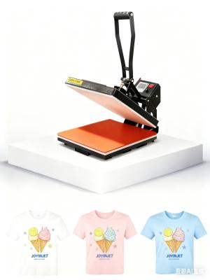 China Microprocessor Controlled DTF Heat Press Desktop Transfer Station 38x38cm 1800W 20-300°C Temperature Range for sale