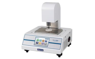 China Microcomputer Control Automatic Lifting Head Precise Films Thickness Tester with LCD Display en venta
