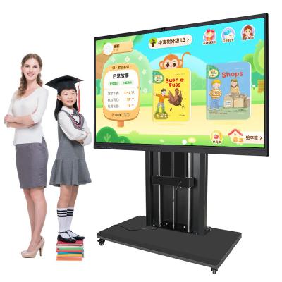 China Whale Screens OEM ODM 55-Inch Touch Screen Interactive Smart Board Moveable Electronic Whiteboard for Meetings and Conferences for sale