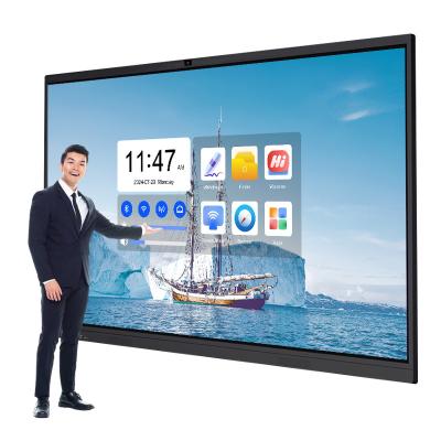 China Whale Screens 55-110 Inch Digital LCD Display Touch Screen Smart Board Interactive Digital Education Whiteboard for Teaching for sale