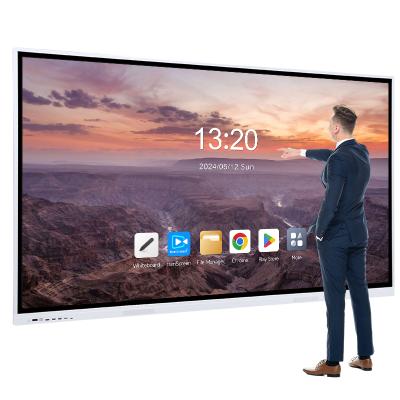 China 55 65 75 86 98 Inch 4k All in One Digital Board Ir Interactive Smart LCD Whiteboard 20 Points Touch TV for Classroom for sale
