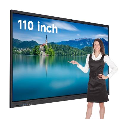 China 65 75 85 98 110 Inch Smart Display Boards Smart Board Touch Screen Interactive Digital Touch Screen Flat Panel Smart White Board for sale