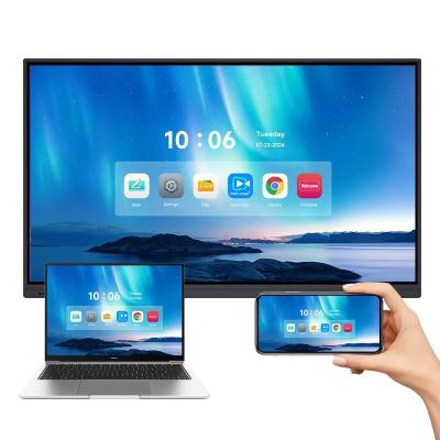 China 55 65 75 85 86 98 110 Inch 4k Digital Smart Flat Panel Multi-Touch Screen Led Interactive Boards for School Teaching for sale