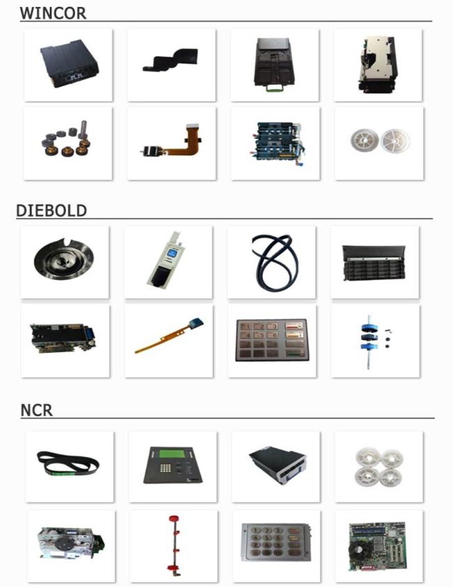셔터 모터 6625 NCR ATM 부속 인물 77 87 445-0610455 셔터 롤러
