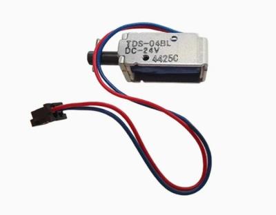 Cina Wincor V2cu Card Reader Solenoid TDS-10SL DC-24V 4606c 1750173205-40 ATM Parti in vendita