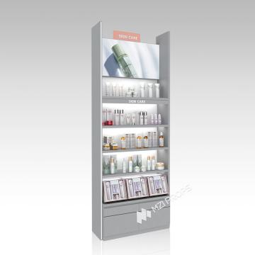 Price tag holder skincare display cabinet