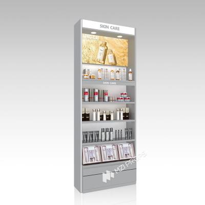 YHeS-P5 Multi-Level Lighting System Skincare Display Cabinet with LED Spotlights