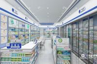 Quality 03-GJZYS004, Advanced Professional Style Pharmacy Store in Jilin featuring 36 Main Fixtures within 66.3 Sqm and Approx. $8,210 Budget for sale