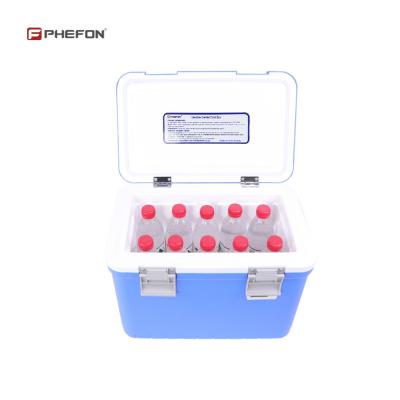 China Phefon FS-12L Kaltkettenbox - 12L Polyurethan-Schaum-isolierter Kühlgerät für den Außenbereich zu verkaufen