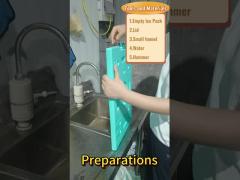How to fill water to Wosen Ice Pack 