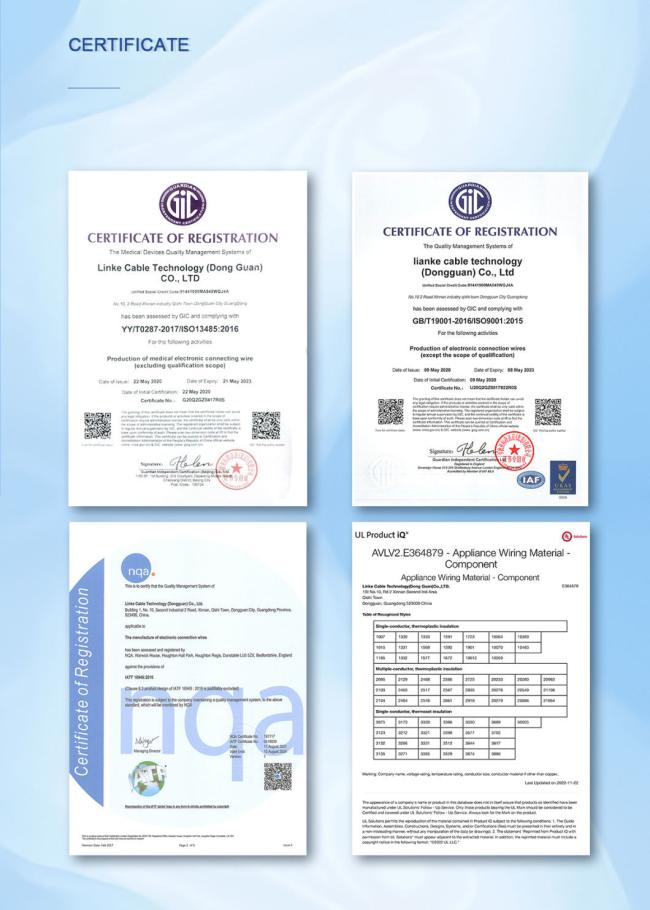 Halogen Free Fire Resistent Silicone Insulation Automotive Cable for Internal Wiring of Vehicle