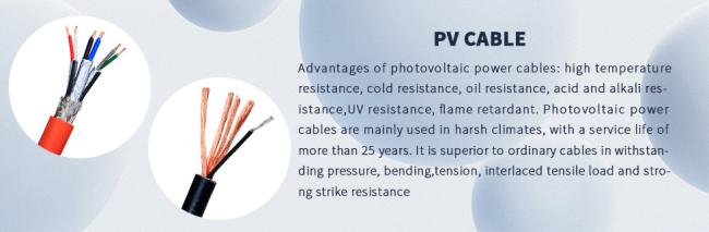 Good Quality UV Resistant Solar Photovoltaic Power PV Cable