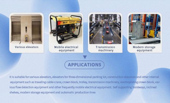 Traveling Elevator Cable Round Power Cord Traveling Elevator Control Cable for Sale